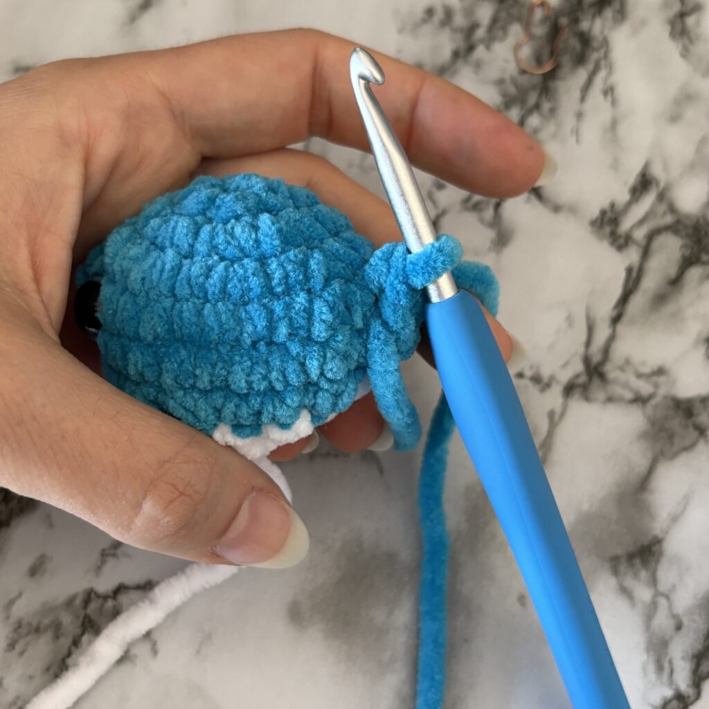 Free no sew crochet shark pattern